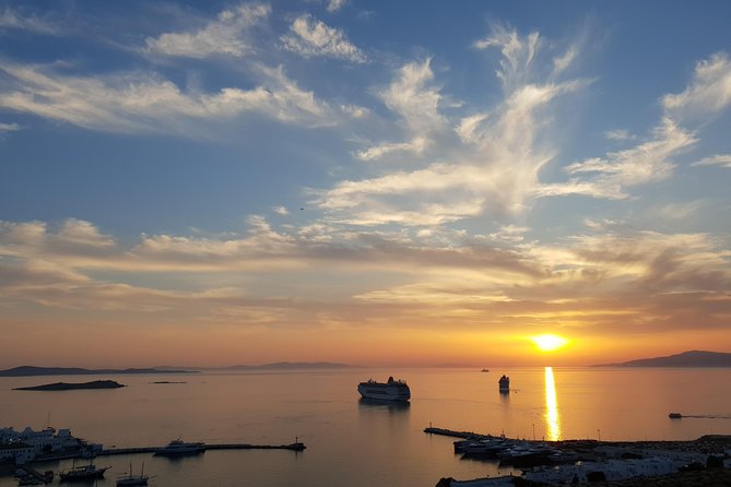 Sunset Cruise to Rhenia& Little Venice With Transfer - Frequently Asked Questions
