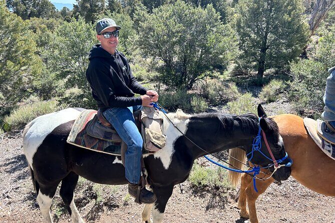 Sunset Horseback Ride With BBQ Dinner in Cool Mountain Las Vegas - Key Points