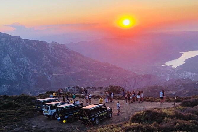 Sunset Jeep Tour in Crete - Delicious Cretan Dinner and Refreshments