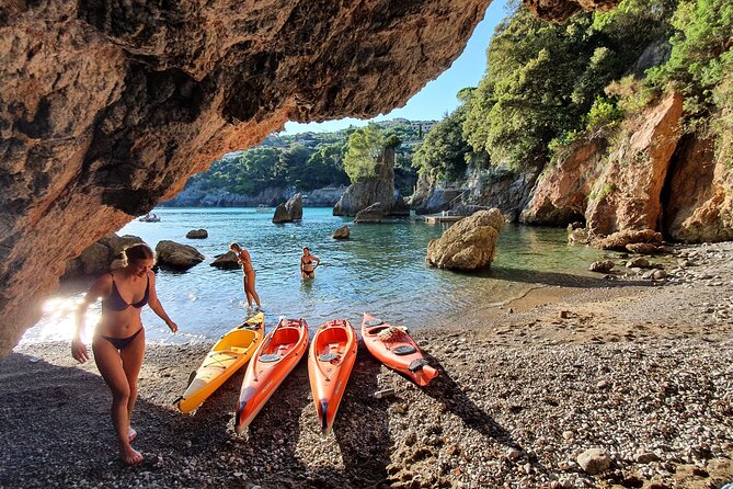 Sunset Kayak Adventure & Caves Tour, Swimming & Aperitif - Relaxing With a Sunset Aperitivo