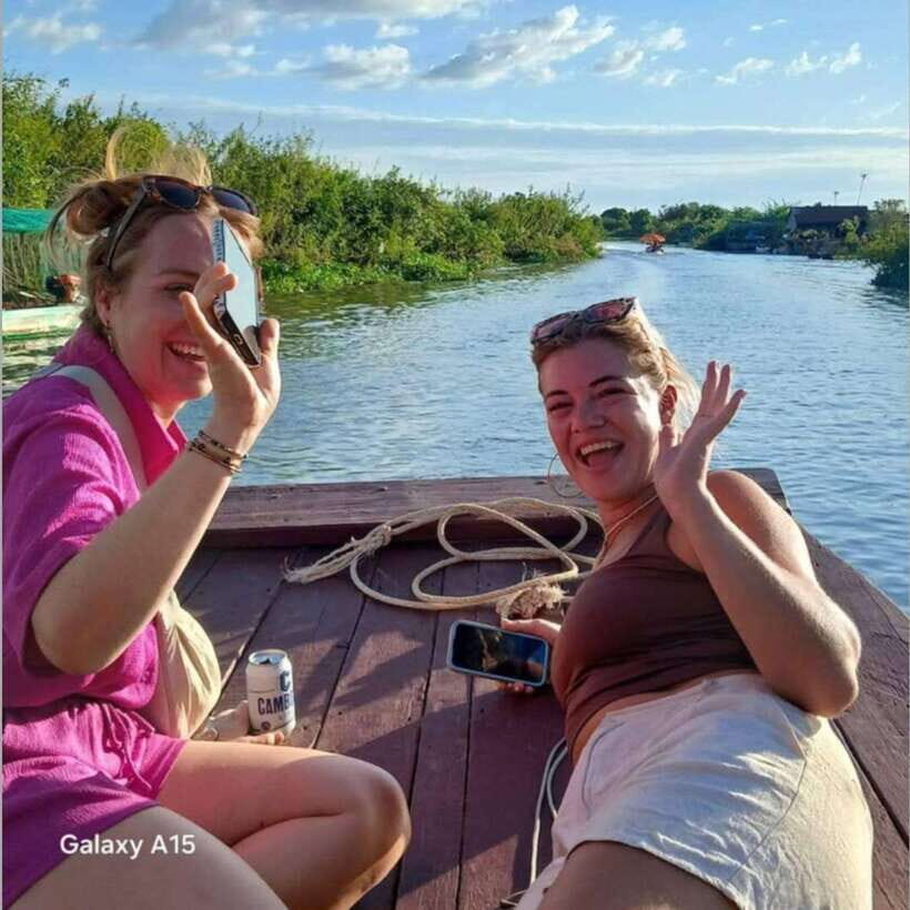 Sunset Kompong Pluk Floating Village - A Detailed Look at the Kampong Pluk Floating Village Tour