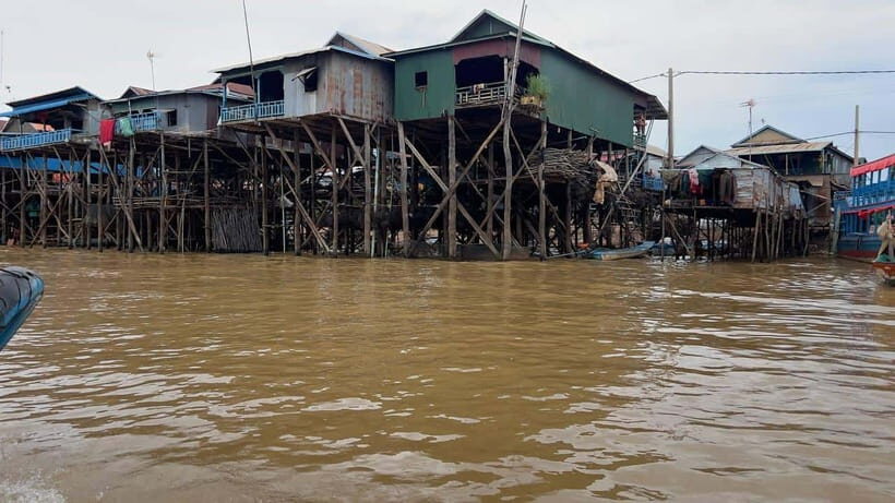 Sunset Kompong Pluk Floating Village - Real Traveler Insights