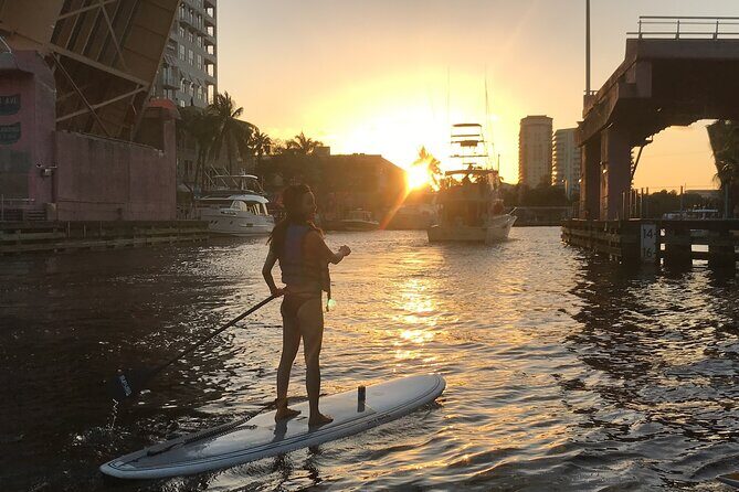Sunset on Paddleboard Experience in Las Olas Fort Lauderdale - FAQ