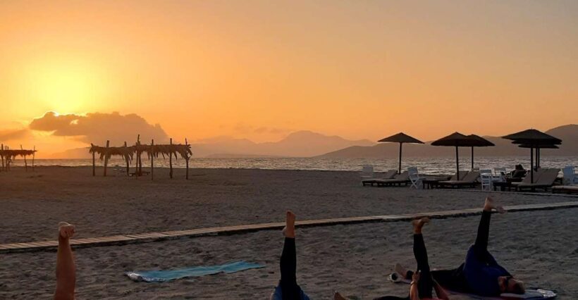 Sunset Pilates on Tigaki Beach - Key Points