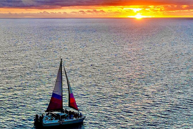 Sunset Sail on a Small Charming Hawaiian Catamaran Maalaea Harbor - An In-Depth Look at the Sunset Sail Experience