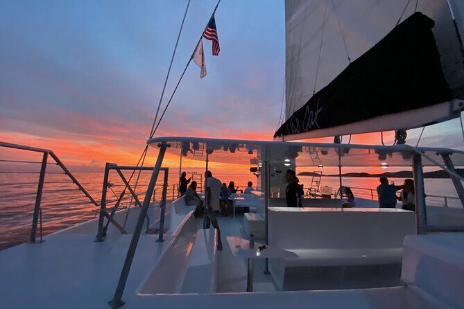 Sunset Sail with Cocktails and Appetizers - Key Points