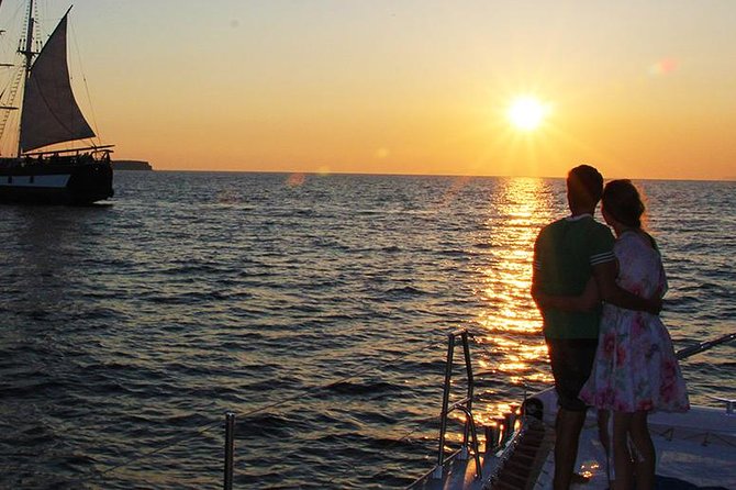 Sunset Sailing Catamaran Cruise in Santorini with BBQ and Drinks - The Itinerary: A Closer Look
