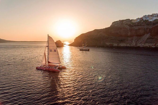 Sunset Sailing Catamaran Cruise in Santorini with BBQ and Drinks - What the Reviews Say: Authentic Traveler Perspectives