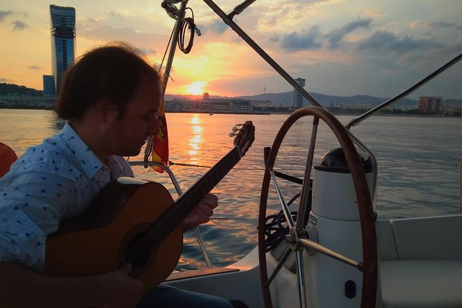 Sunset Sailing Small Group Experience With Live Spanish Guitar - Key Points