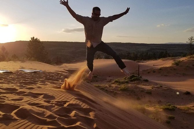 Sunset Sandboarding Peekaboo Slot Canyon UTV Adventure (Private) - Group Setting and Safety Considerations