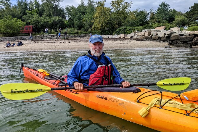 Sunset Sea Kayak Tour of Casco Bay - Enjoying the Sunset and Portland Skyline
