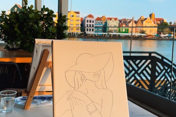 Sunset Sip and Paint Overlooking Curaçao Iconic Skyline - A Closer Look at the Experience