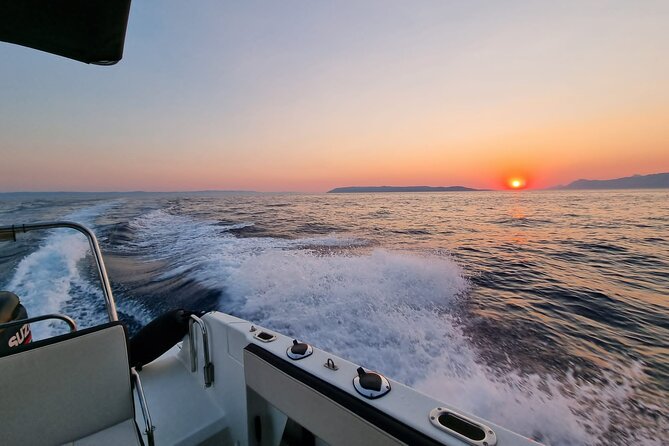 Sunset Speedboat Tour in Makarska With Swim Stop on Island Brač - Meeting and Pickup