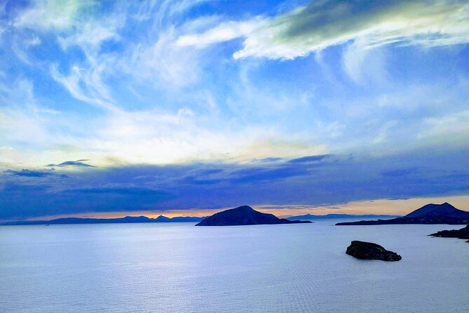 Sunset & swimming at Cape Sounio, Poseidon temple - Authenticity and Reviews