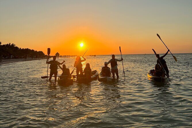 Sunset toast and bioluminescence in clear kayak - Practical Considerations