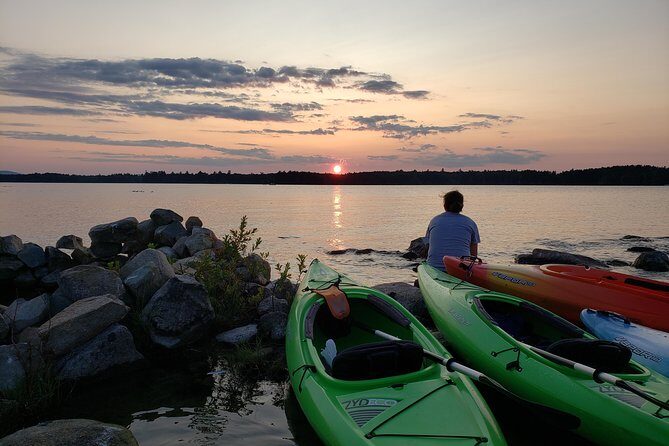 Sunset Tour by Kayak on Sebago Lake Maine - Pricing and Value