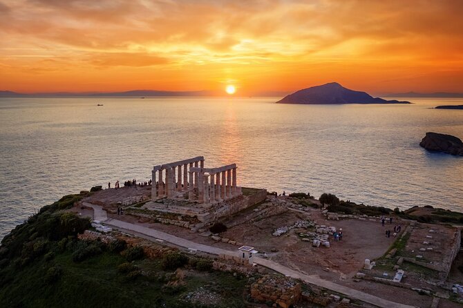 Sunset tour to Cape Sounio Poseidon Temple And Athens Riviera 5h - Key Points