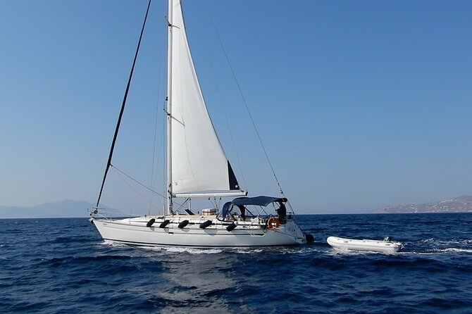 Sunset Tour With Nadia K to Delos and Rhenia Island From Mykonos - Dining and Relaxation on Board