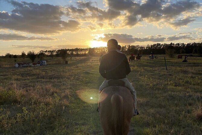 Sunset Trail Ride and Campfire Experience at Rock Springs - Key Points