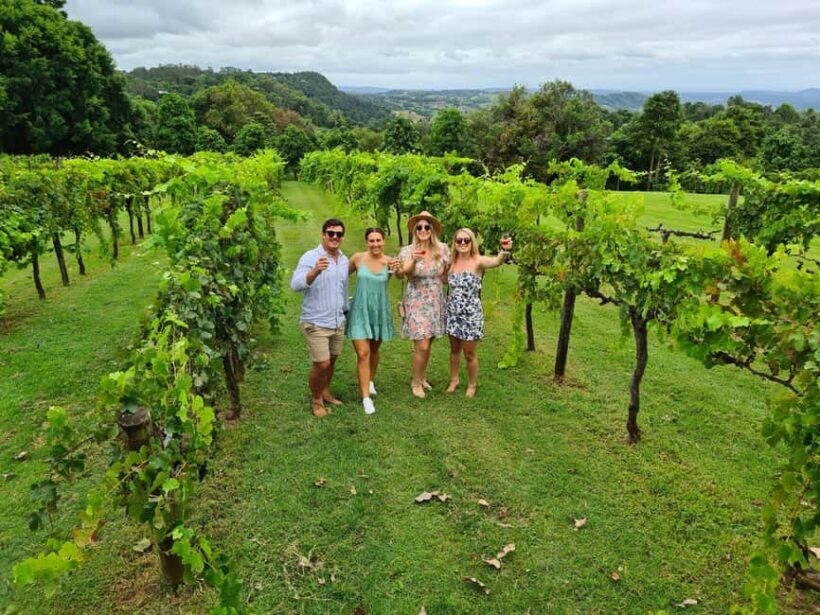 Sunshine Coast Winery, Distillery, Brewery Tour with lunch - A Scenic and Tasty Exploration of the Sunshine Coast
