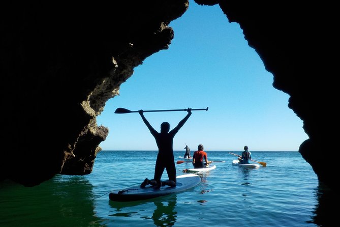 SUP Adventure in Algarves Secret Ingrina Caves With Photos Included - Paddling to Remote Barranco Beaches