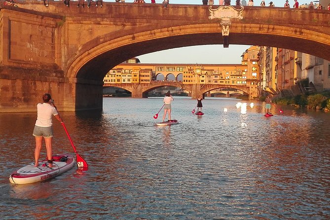 SUP at Ponte Vecchio With a Floating Drink - Florence Paddleboarding - Health and Safety Information