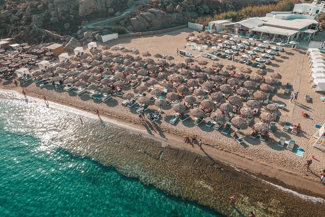 Super Paradise Beach Mykonos Seaside Sunbed (1st Row) - Essential Tips for a Smooth Beach Day Experience