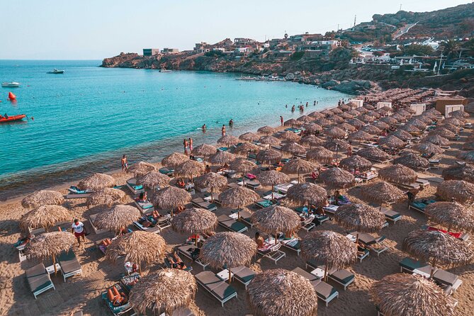 Super Paradise Beach Mykonos Seaside Sunbed (3rd & 4th Row) - Amenities and Services