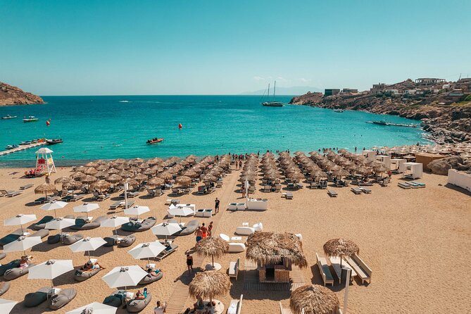 Super Paradise Beach Mykonos Seaside Sunbed (3rd & 4th Row) - Traveler Reviews and Ratings
