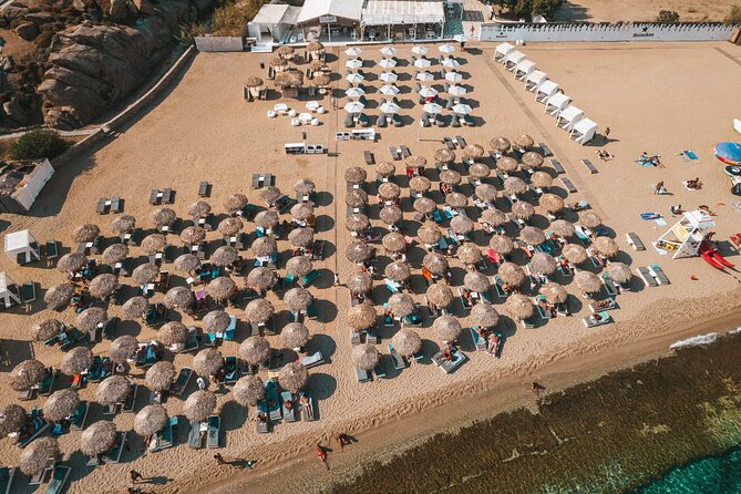 Super Paradise Beach Mykonos Seaside Sunbed (5th & 6th row) - Frequently Asked Questions