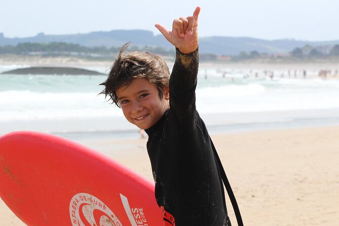 Surf course 7 days - The Location: Playa de Somo