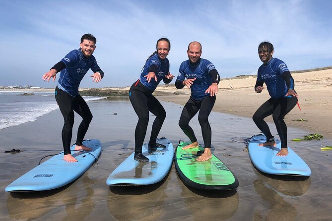 Surf Day at Porto Surf School 3h Surf Lesson With Transport From the City Center - Customer Ratings and Reviews