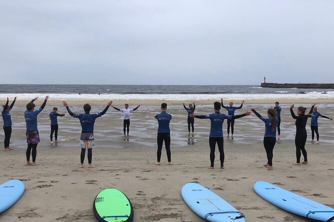 Surf Day at Porto Surf School 3h Surf Lesson With Transport From the City Center - Checking Surfing Off the Bucket List