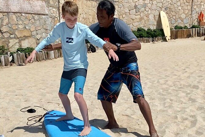 Surf Lessons in CABO with Mexico Surf Champ! - Introduction to the Surf Experience