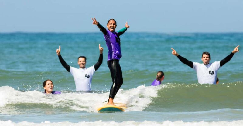 Surf lessons on the mythical site of La Torche - Key Points