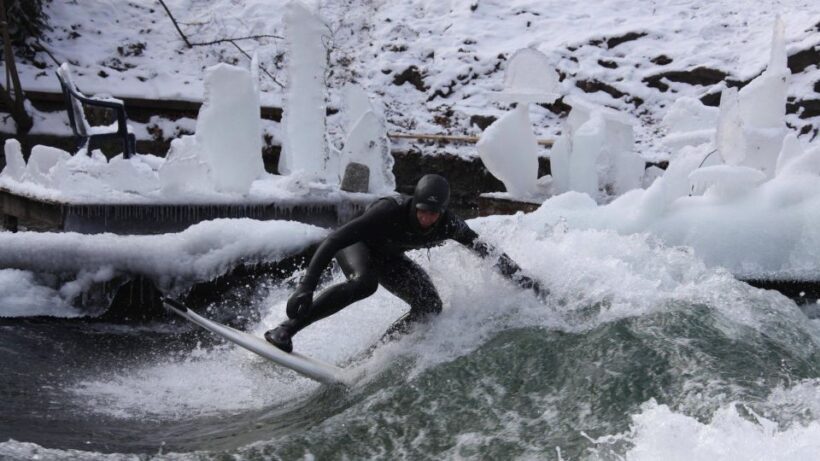 Surfing on Munich all Year even Winter: Englischer Garten - Key Points