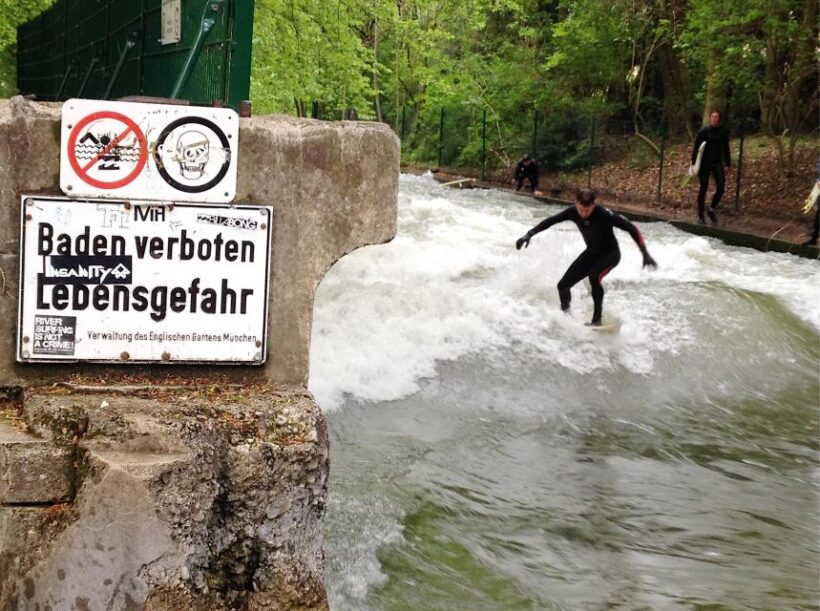 Surfing on Munich all Year even Winter: Englischer Garten - Final Thoughts