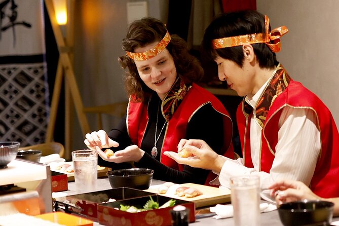 Sushi Making in an Interactive Samurai Experience[JIN-ASAKUSA] - What to Expect During the Sushi Making Class