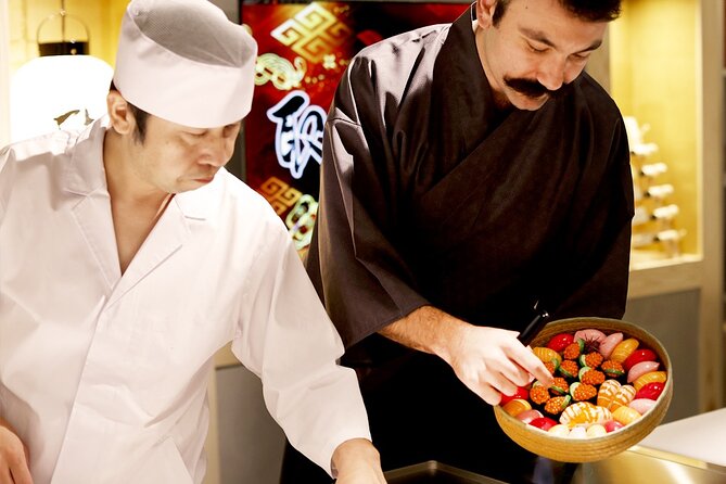 Sushi Making in an Interactive Samurai Experience[JIN-ASAKUSA] - Taste Comparisons: Kobe Beef vs. Matsuzaka Beef