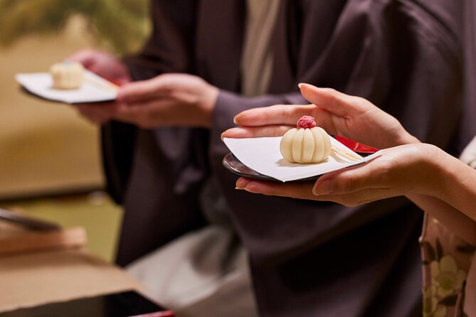 Sweets Making & Kimono Tea Ceremony at Kyoto Maikoya, GION - Traditional Wagashi Confections