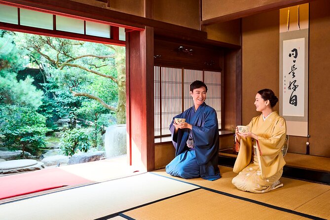 Sweets Making & Kimono Tea Ceremony at Kyoto Maikoya, GION - Kimono Wearing Experience
