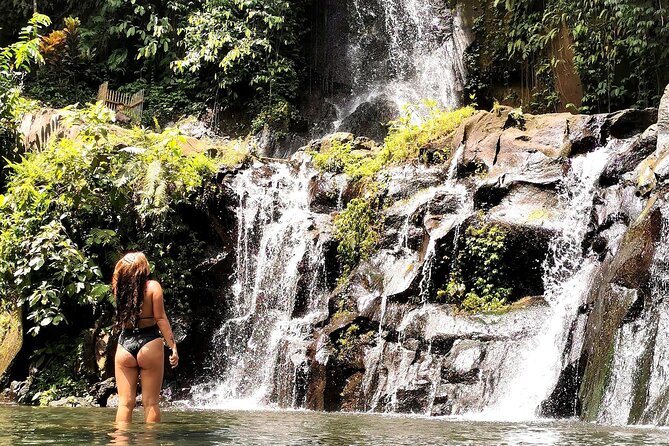 Swimming At Taman Sari Waterfall & Visit The Best Site Of Ubud - Cultural and Artistic Flavors: Ubud Art Market & Ubud Palace
