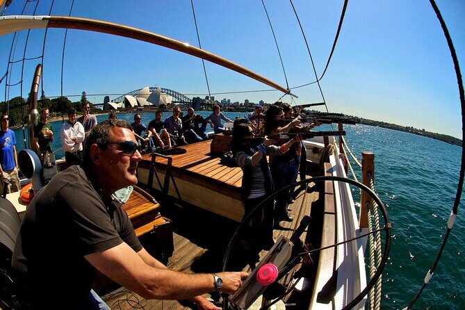 Sydney Harbour Tall Ship Laser Clay Shooting with Mast Climb - Exploring the Itinerary in Detail