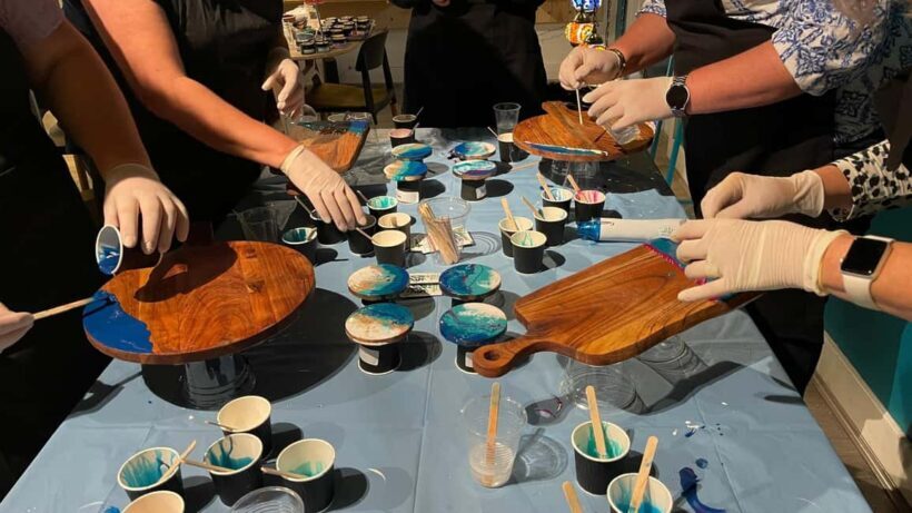 Sydney: Resin Art Classes - Cheeseboards & Coasters - Practical Tips for Participants