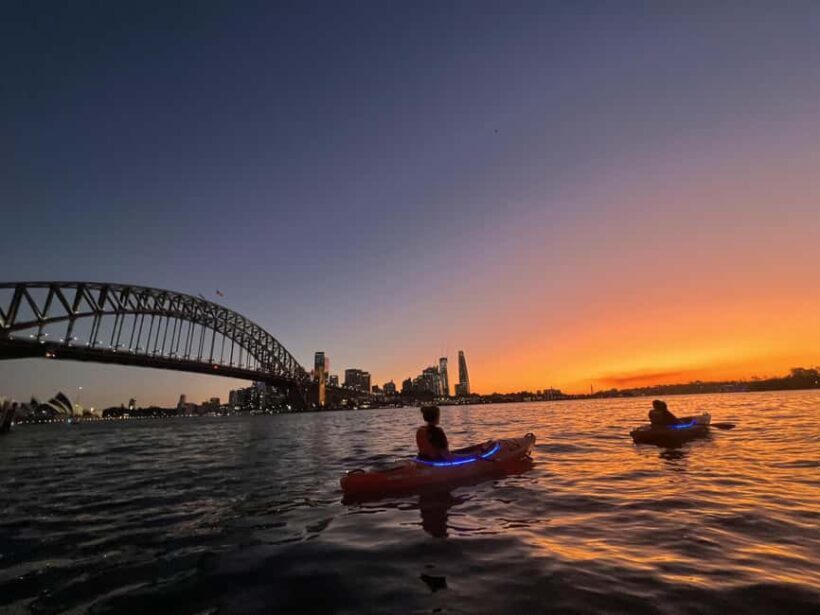 Sydney: Sunset Kayak Tour on Sydney Harbour - The Itinerary in Detail