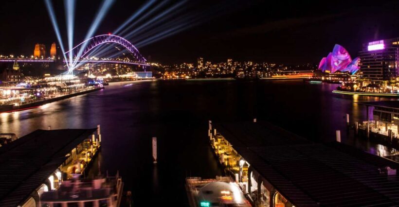 Sydney: Vivid Festival of Light Harbor Cruise with Dinner - Introduction