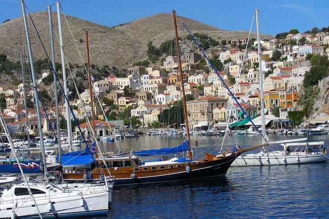 Symi Island Full-Day Boat Trip From Rhodes - Discovering the Islands Pastel Harbor Homes
