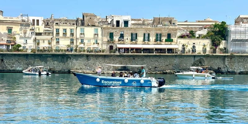 Syracuse: Ortigia Island and Sea Caves Boat Tour with Drinks - What to Expect from the Tour