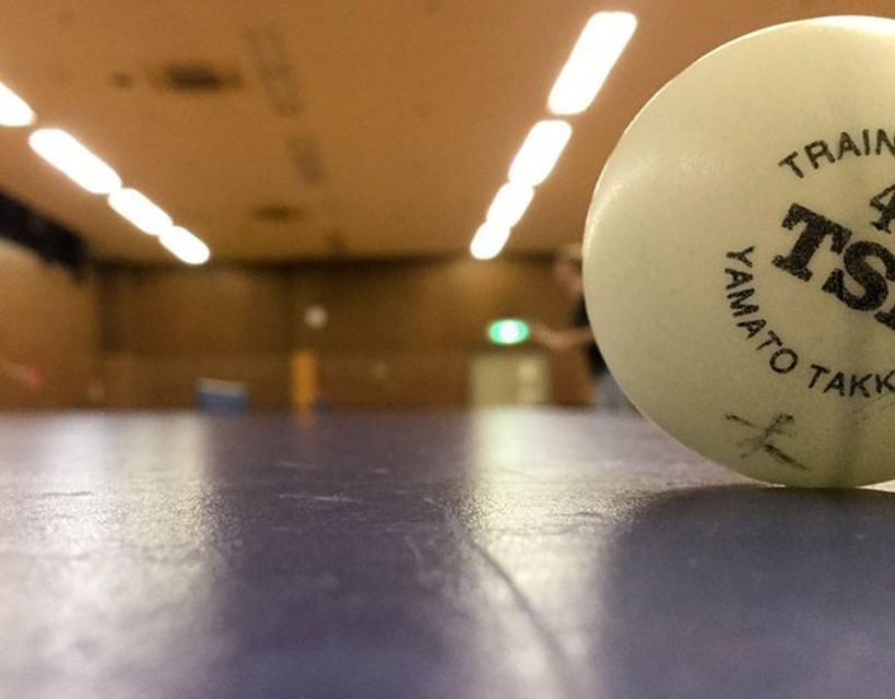 Table Tennis in Osaka & Kobe with Local Players! - Key Points