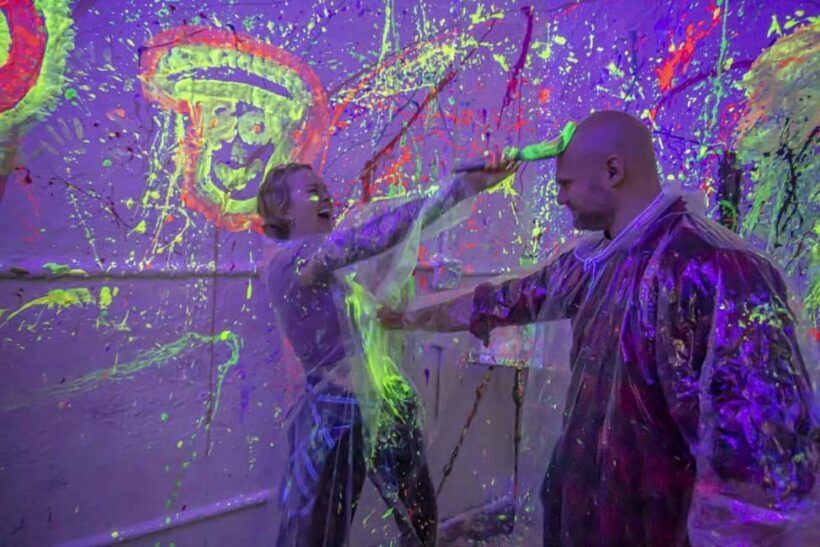 Tacoma: Splatter Paint Experience - The Artistic Outcome and Take-Home Art